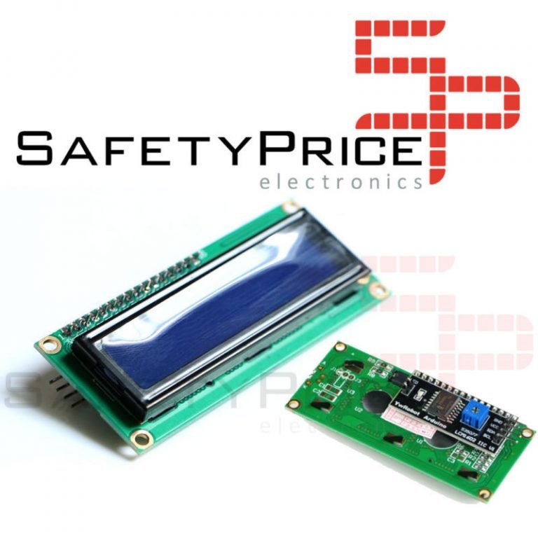 Display Lcd 1602 Retroiluminado Azul Con Módulo Iic/i2c Compatible ... Display Lcd 1602 Retroiluminado Azul Con Módulo Iic/i2c Compatible ...