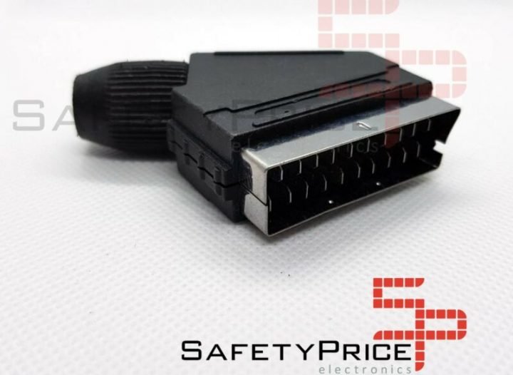 Conector Scart Macho 21 Pin Para Soldar Video Av Rgb 21p | Safetyprice ...