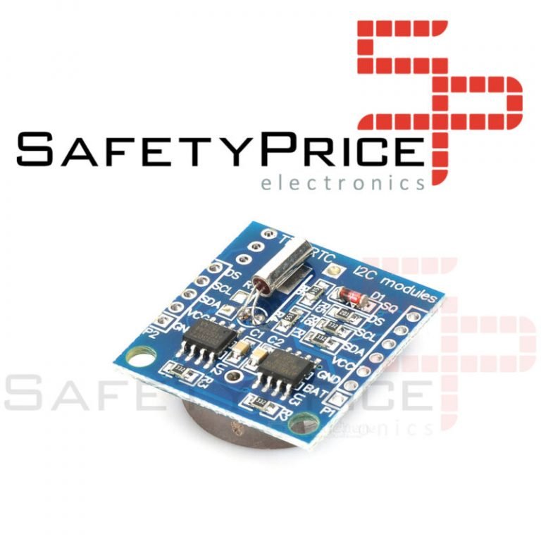 Módulo Reloj Rtc Ds-1307 At24c32 Con Pila Incluida – Safetyprice ...