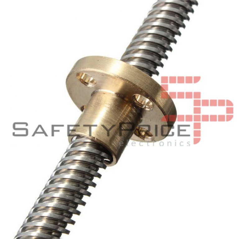 HUSILLO T8 50cm con TUERCA TRAPEZOIDAL P2 8MM Impresora 3D CNC ref2009 ...