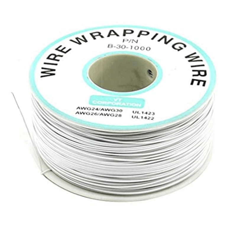 1 METRO Cable Hilo Wrapping AWG30 Blanco – Safetyprice Electronics